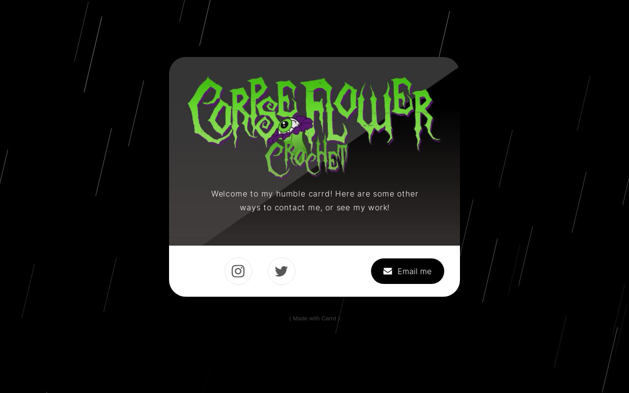 Corpse Flower Crochet